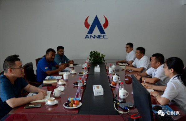 India IFGL Company Team Visited ANNEC